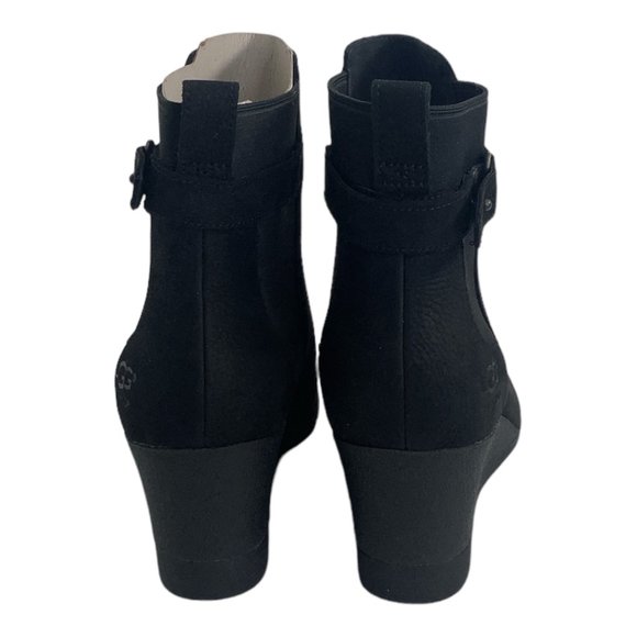 UGG | Shoes | Ugg Indra Waterproof Leather Platform Wedge Womens ...